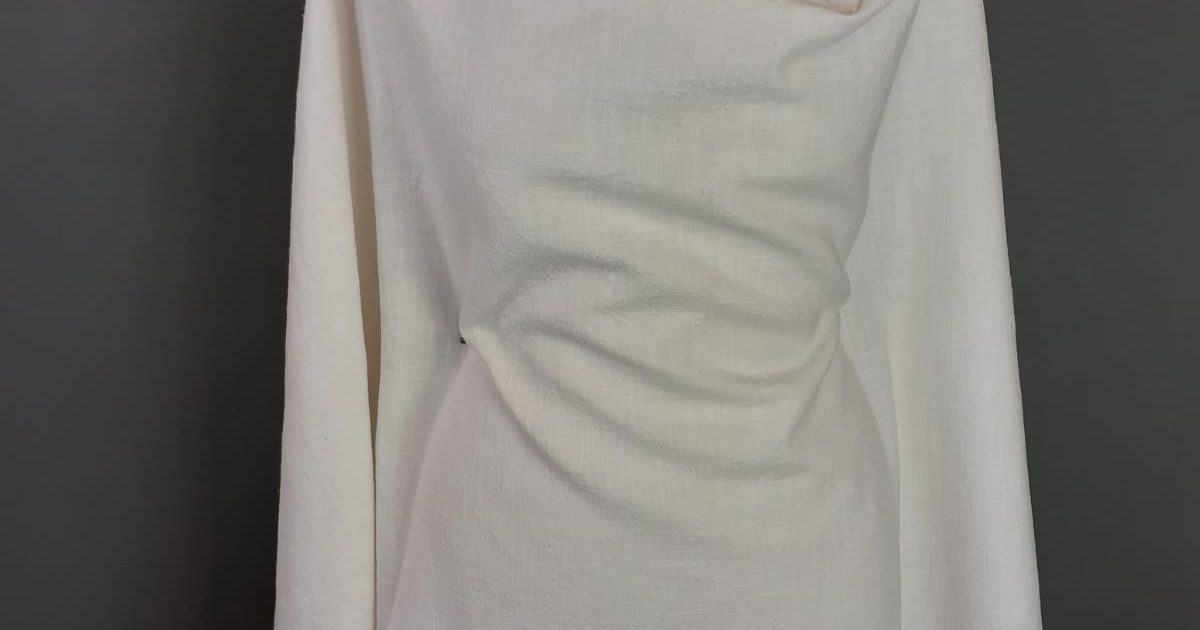 White Washed Linen – Stitch Fabrics by M. Rosenberg & Son