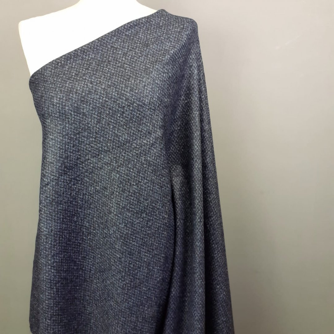 Wool Stretch Knit Blue – Stitch Fabrics by M. Rosenberg & Son