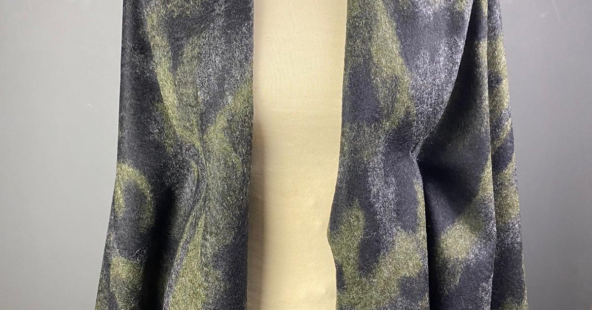 Italian Camo Wool Mix – Stitch Fabrics by M. Rosenberg & Son