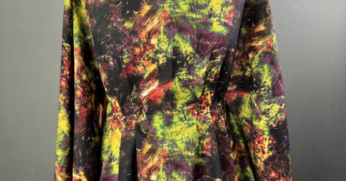 Colourful Cotton Storm – Stitch Fabrics by M. Rosenberg & Son