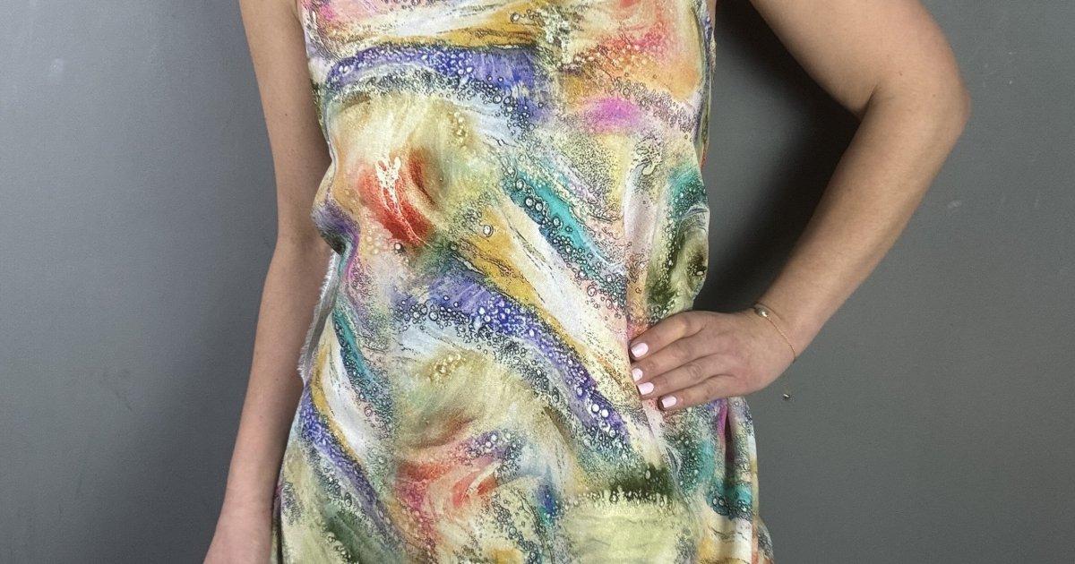 Linen and Rayon Colourful World – Stitch Fabrics by M. Rosenberg & Son