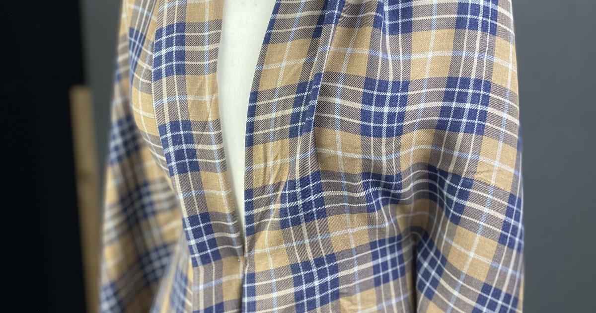 Italian Super Soft Rayon Plaid – Stitch Fabrics by M. Rosenberg & Son