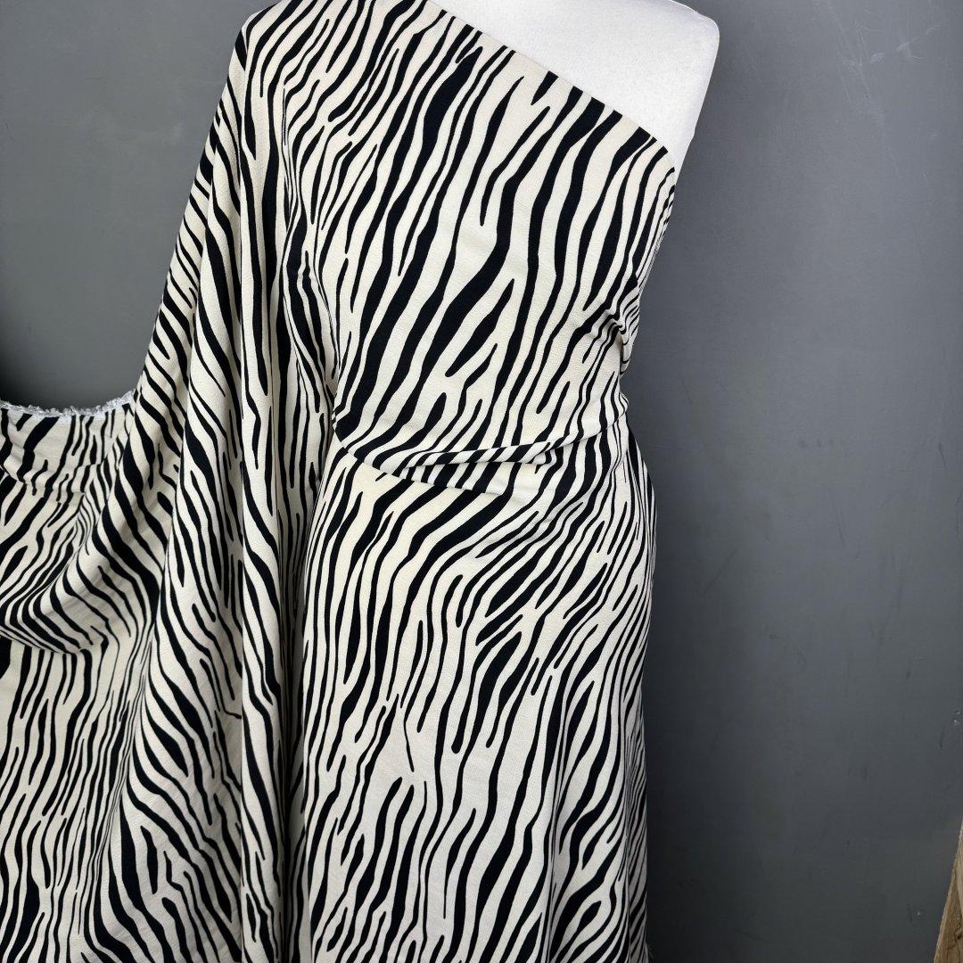 Zebra Rayon – Stitch Fabrics by M. Rosenberg & Son