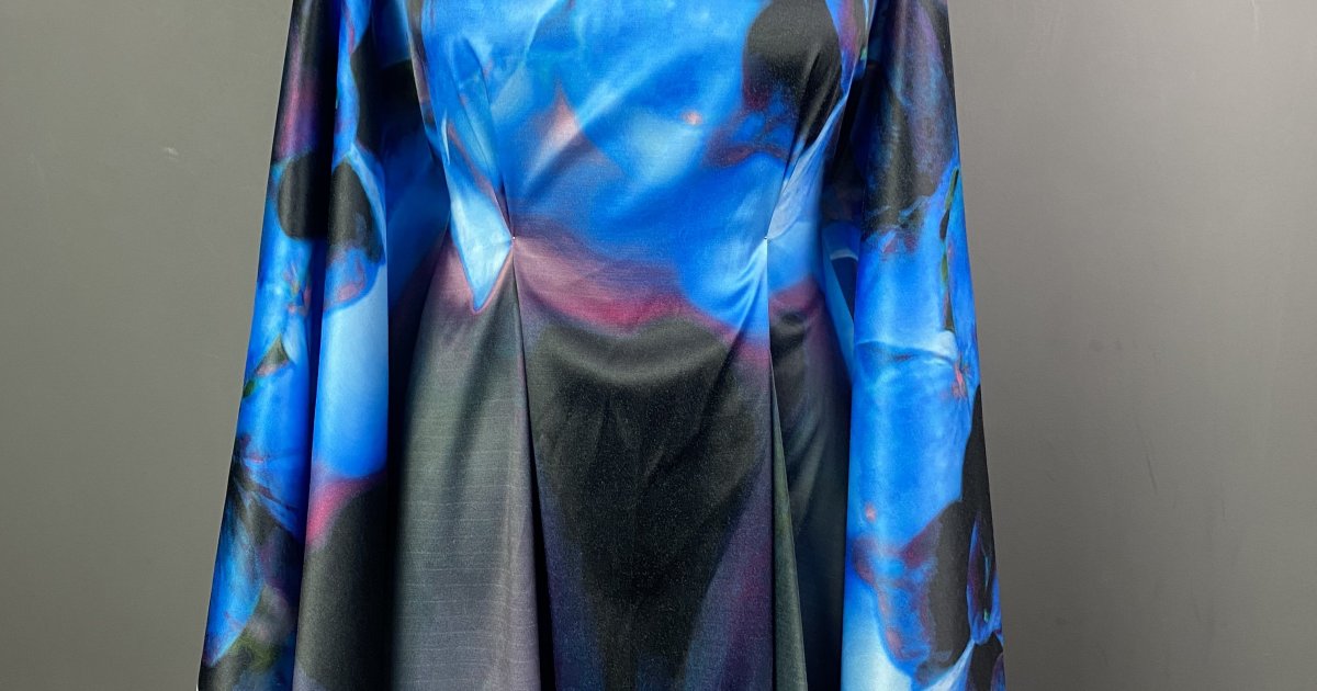 Italian Dramatic Panel – Stitch Fabrics by M. Rosenberg & Son