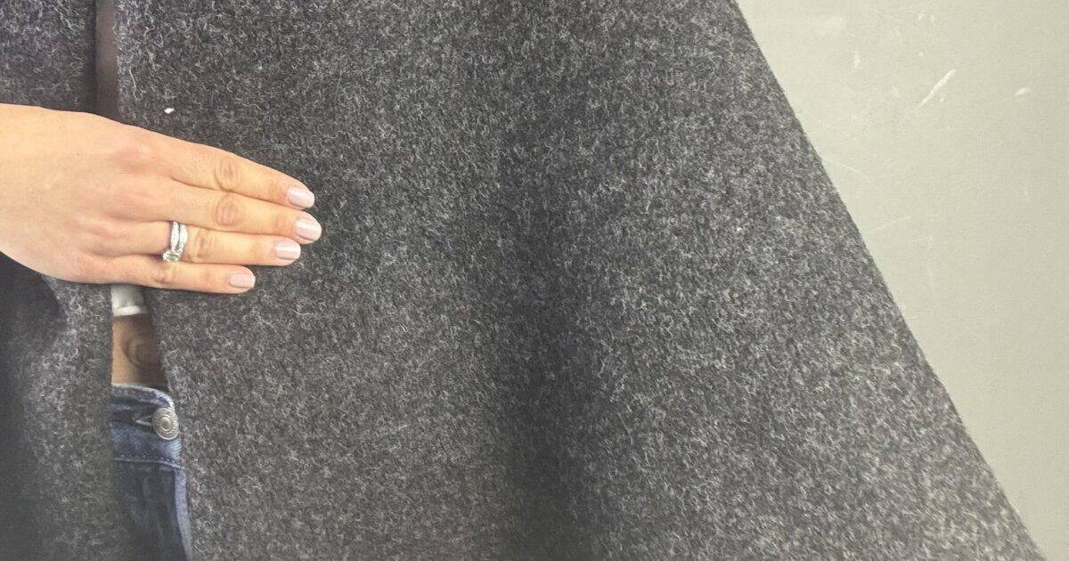 Chunky Charcoal Italian Wool Mix – Stitch Fabrics by M. Rosenberg & Son