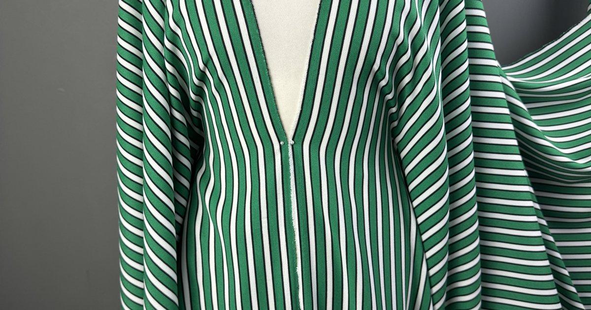 Satin Back Polyester Stripe – Stitch Fabrics by M. Rosenberg & Son