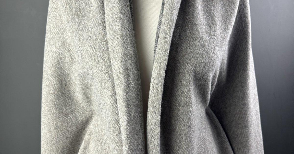 Light Grey Wool Mix – Stitch Fabrics by M. Rosenberg & Son
