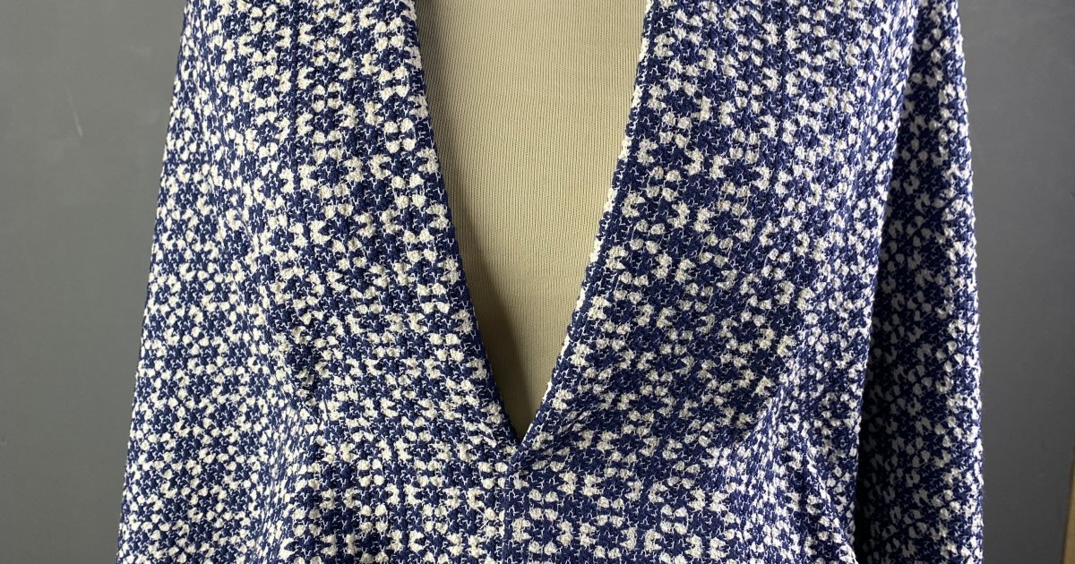 The Classic Blue and White – Stitch Fabrics by M. Rosenberg & Son