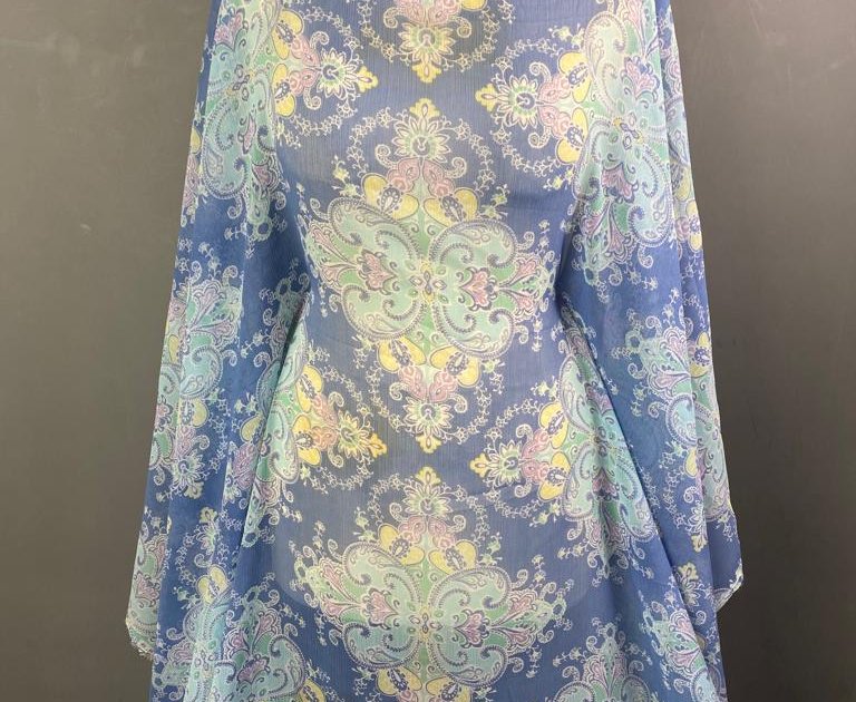 Crinkled Polyester Chiffon – Stitch Fabrics by M. Rosenberg & Son